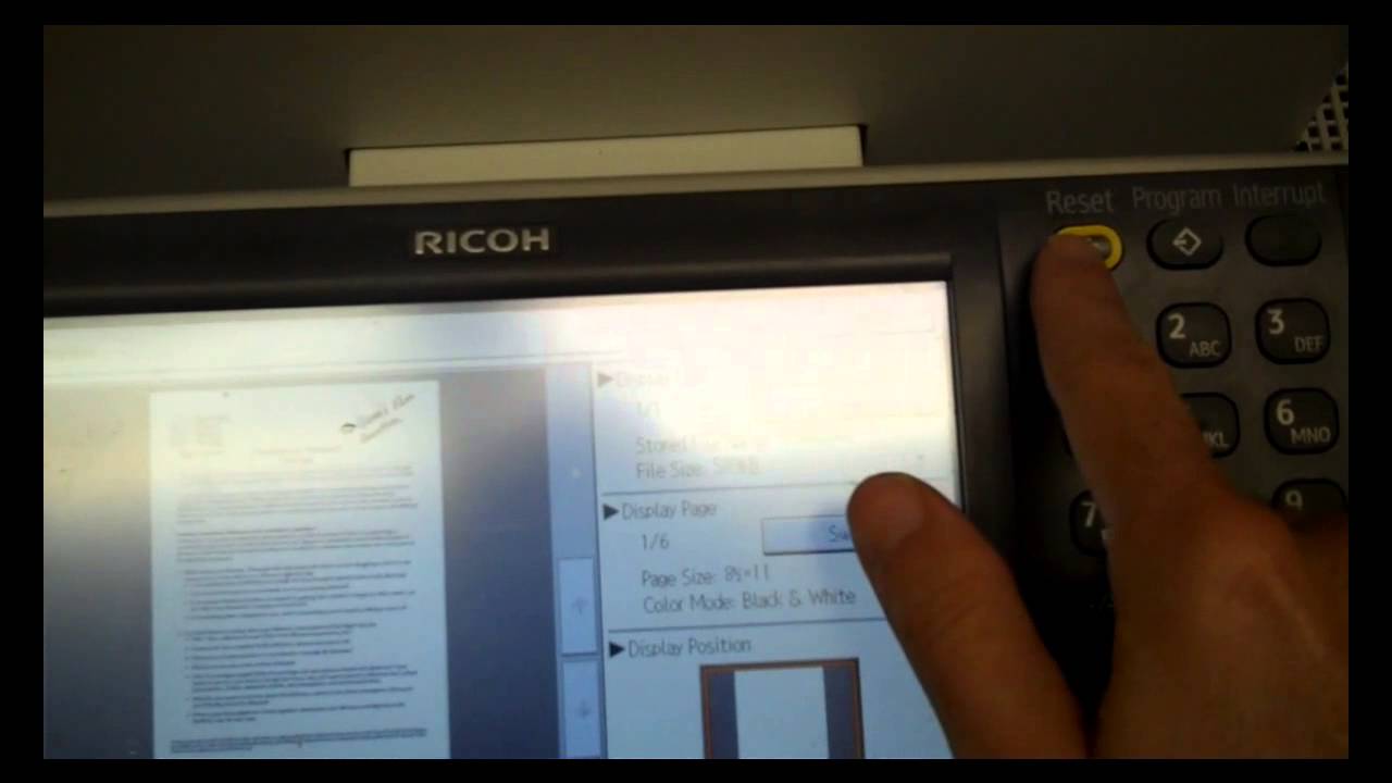 Copier Scanning Instruction - YouTube