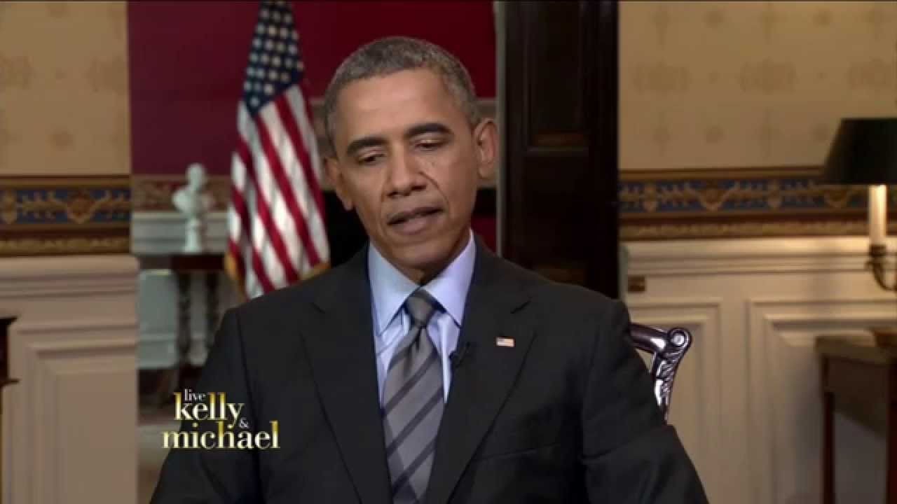 President Obama talks about Hillary Clinton on LIVE with Kelly and ...