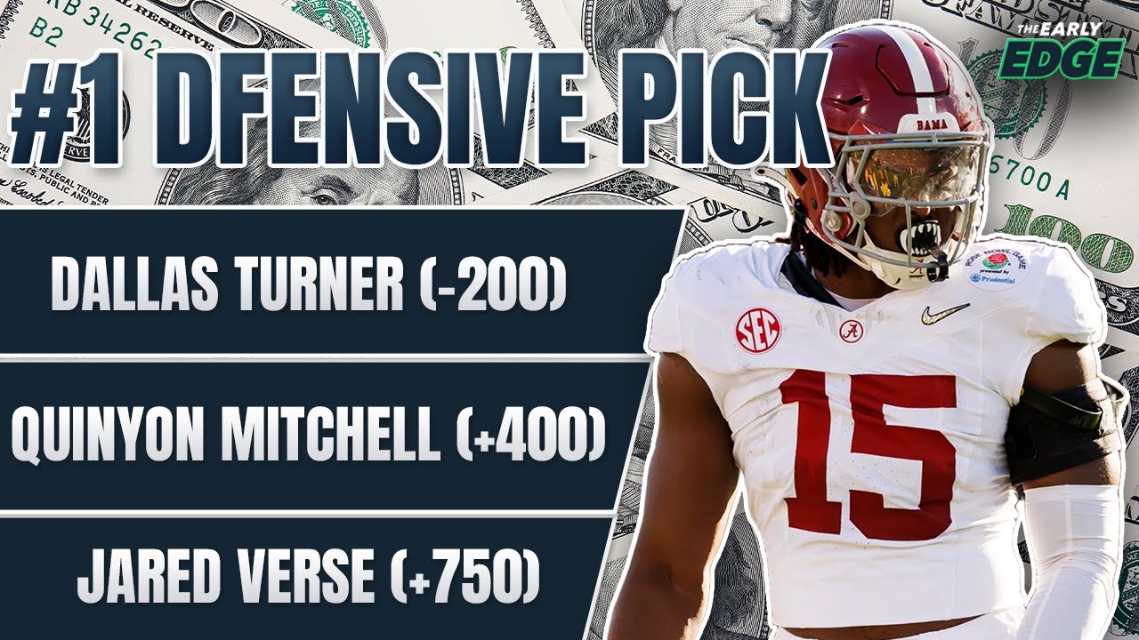 NFL DRAFT BEST BETS (PT.2): Defensive Player Props + WR Picks and Value ...