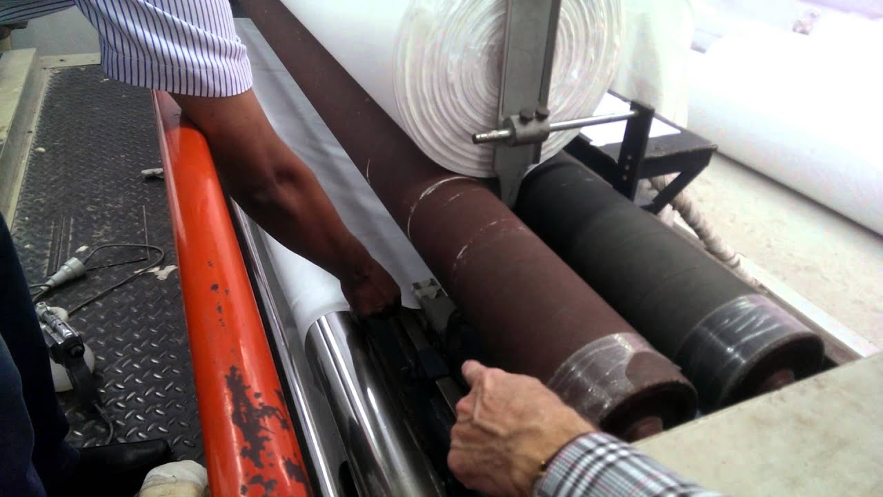 Fabric rolling mechanism - YouTube