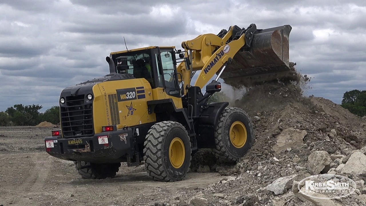 Kirby Smith Machinery - Blue Star Utilities, LLC - Komatsu WA320 Wheel ...