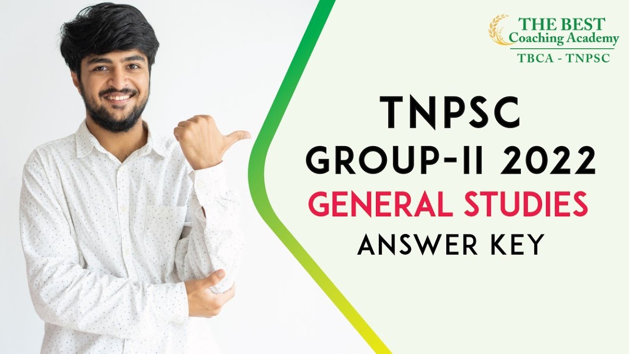 group 2 Answer key |2022|General studies |Discussion - YouTube