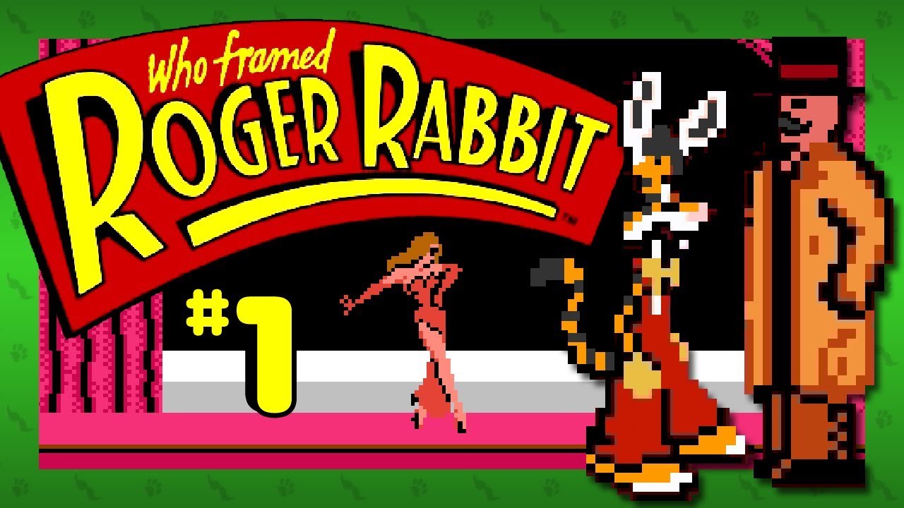EDDIE VIOLENT - Who Framed Roger Rabbit (NES): Part 1 - YouTube