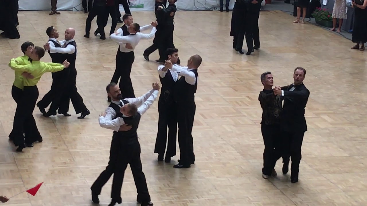 Gay Games 10 Dancesport Men's semifinal Round Waltz - YouTube