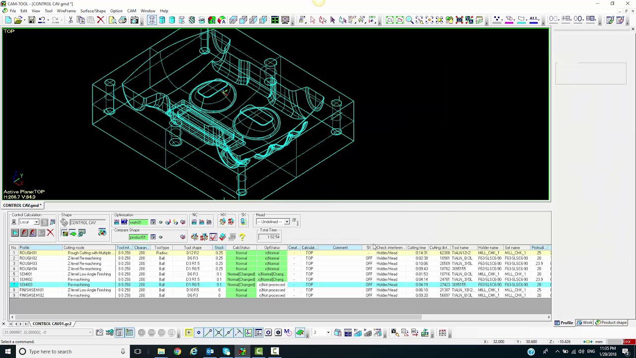 CAM TOOL V13 training video 1 2 9 Copy Tooling - YouTube