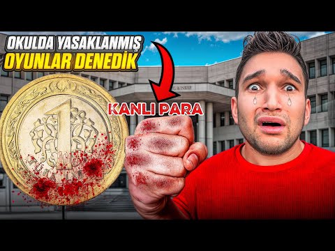 OKULDA YASAKLANMIŞ TEHLİKELİ OYUNLARI OYNADIK😱‼️KANLI PARA‼️@BETERBÖCÜKTÜRKİYE 
