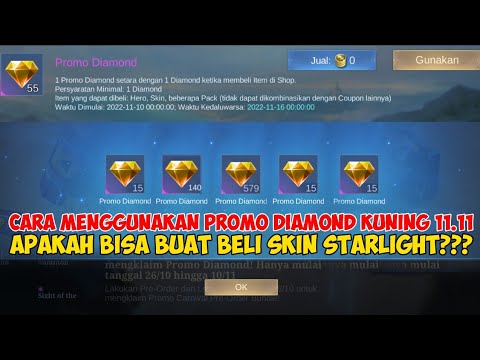 Cara Menggunakan Promo Diamond Kuning Mobile Legends Terbaru 2022 Cara ...