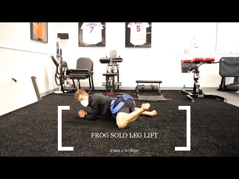 Frog Leg Lift - YouTube