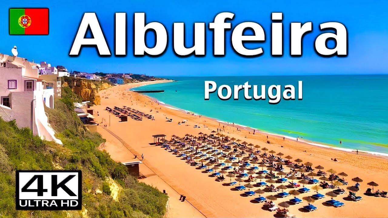 Albufeira, Portugal Walking Tour (4K Ultra HD) - YouTube