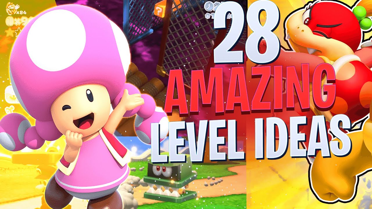 28 Amazing Level Ideas for Super Mario Maker 2! - YouTube