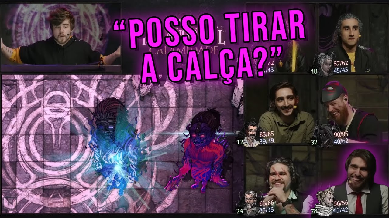 "RAKIN TIRA A CALÇA": O RETORNO - Cortes Calamidade RPG (EP85) - YouTube