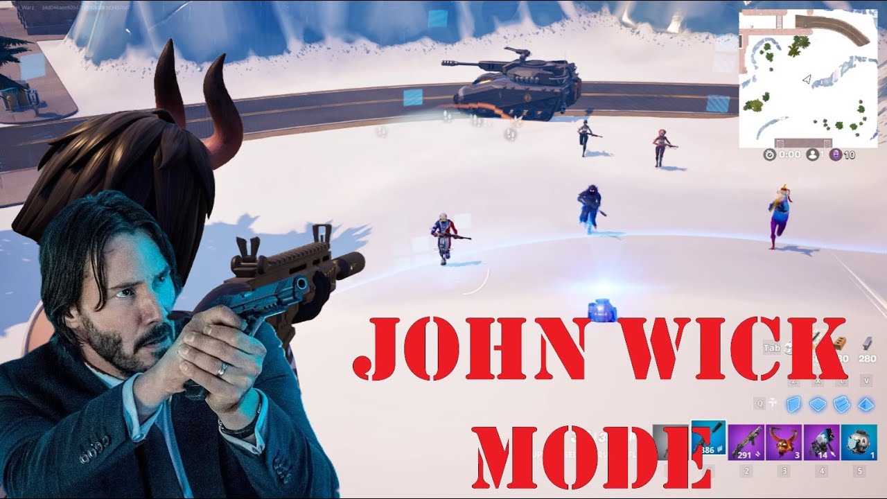 Fortnite John Wick mode - YouTube