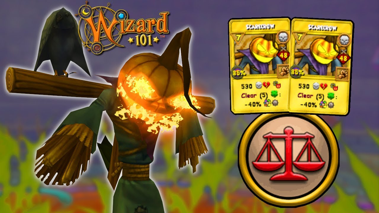 Wizard101 Level 170 Balance PvP: Scarecrow On A BALANCE Actually WORKS ...