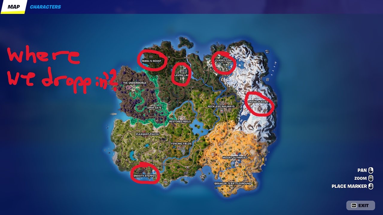 The TOP 5 forgotten POI's. Fortnite season 2 chapter 5 - YouTube