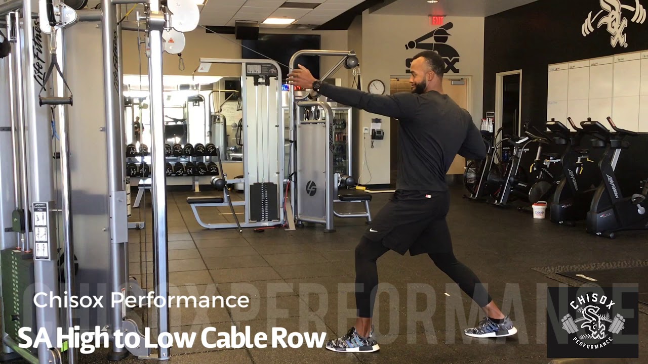 SA High to Low Cable Row - YouTube