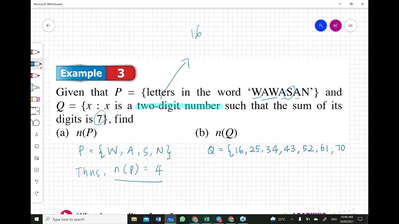 Mathematics Form 1 Chapter 11 Introduction to Set - YouTube
