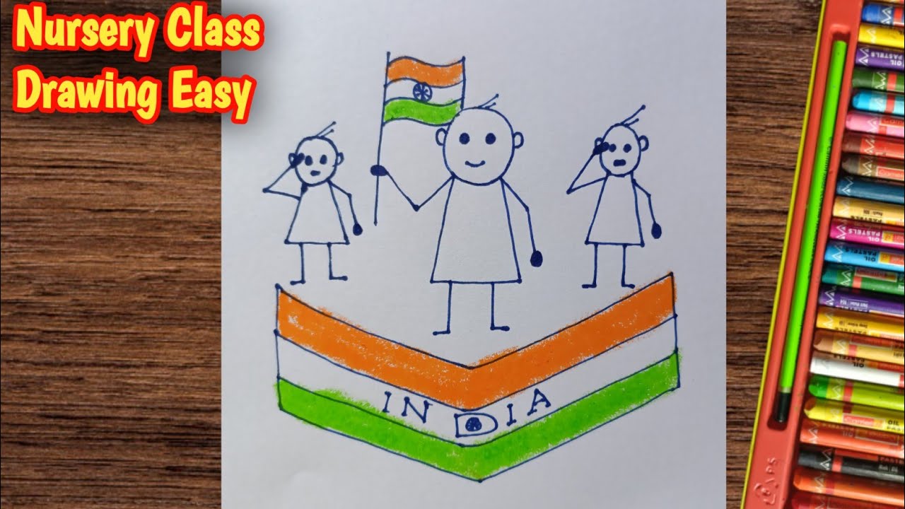 Nursery class Drawing Easy/Kids Drawing Easy/Online kids drawing - YouTube