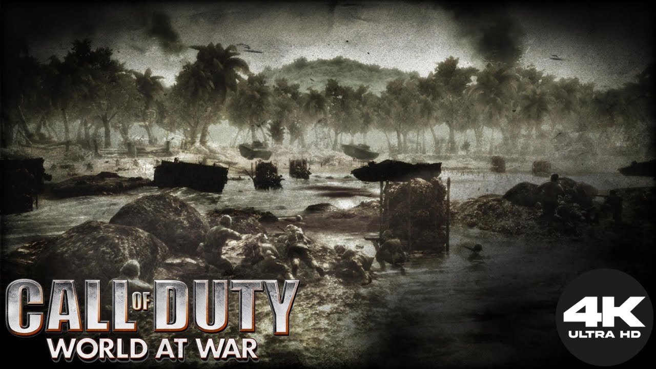 CALL OF DUTY WORLD AT WAR | Mission 2 "Little Resistance" [4K UHD 60FPS ...