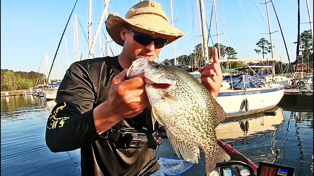 Catching MONSTER SLABS Crappie Fishing in the SPRING! (Minnows) - YouTube