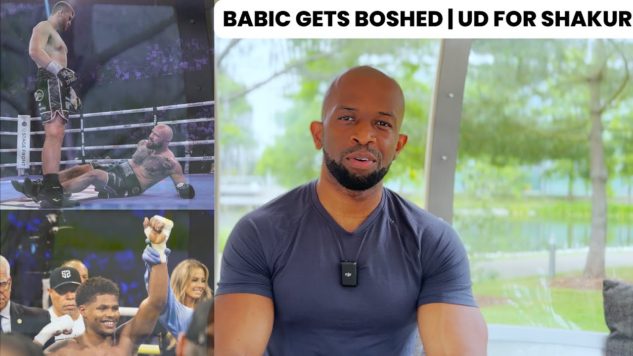 FISHER STOPS BABIC | LACKLUSTRE SHAKUR WIN | JONES BACK | AJ V PEREIRA ...