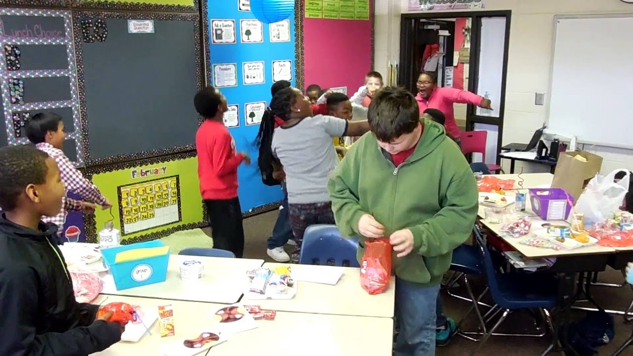 What 5th graders do at Valentine's Day Parties. - YouTube