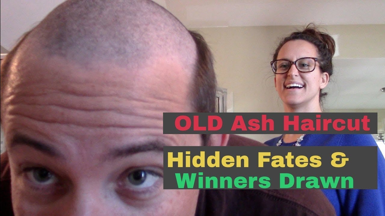 Old Man ASH Haircut and Giveaway Winners Announced with 14 Hidden Fates ...
