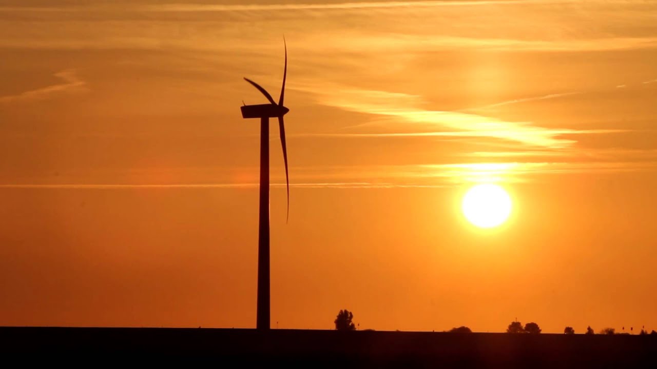 Modern Windmill Farm