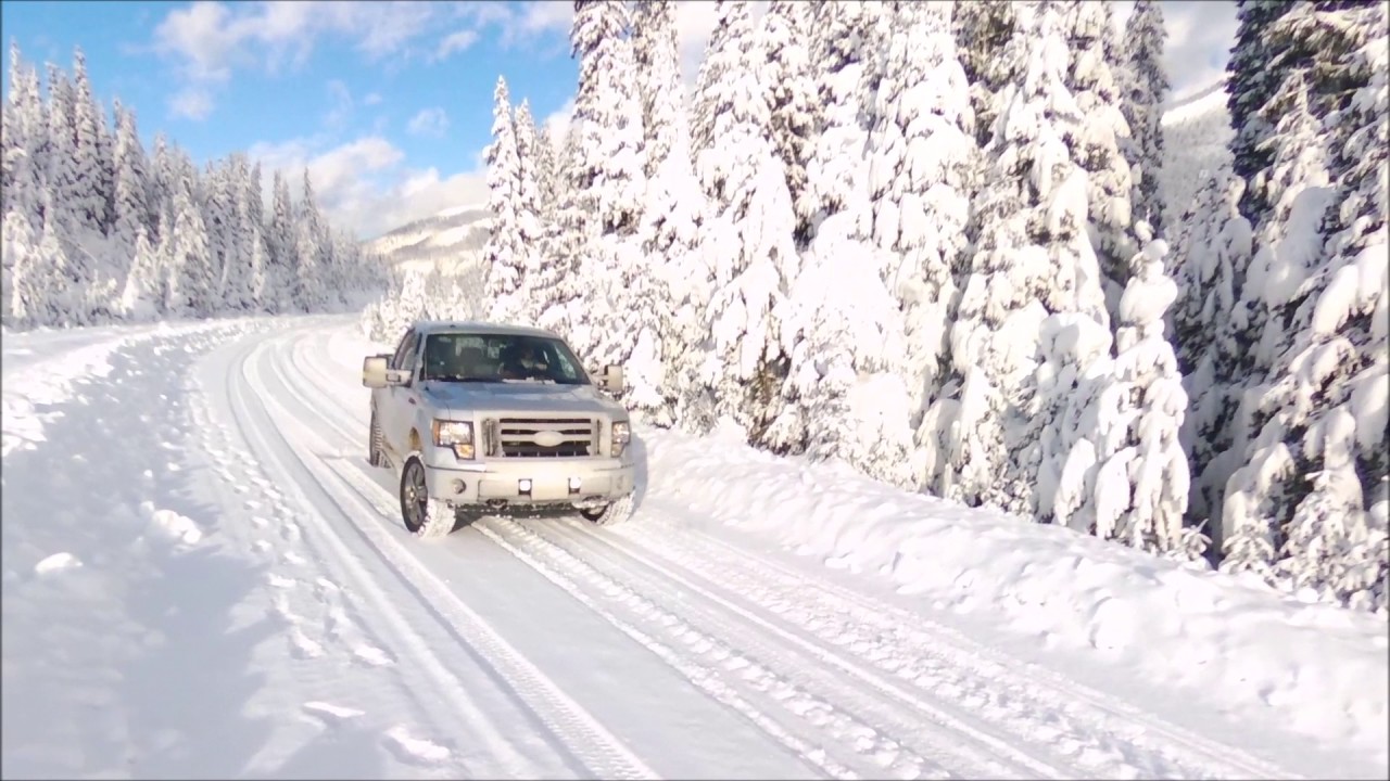 2012 Ford F-150 Off-Road In Snow - YouTube