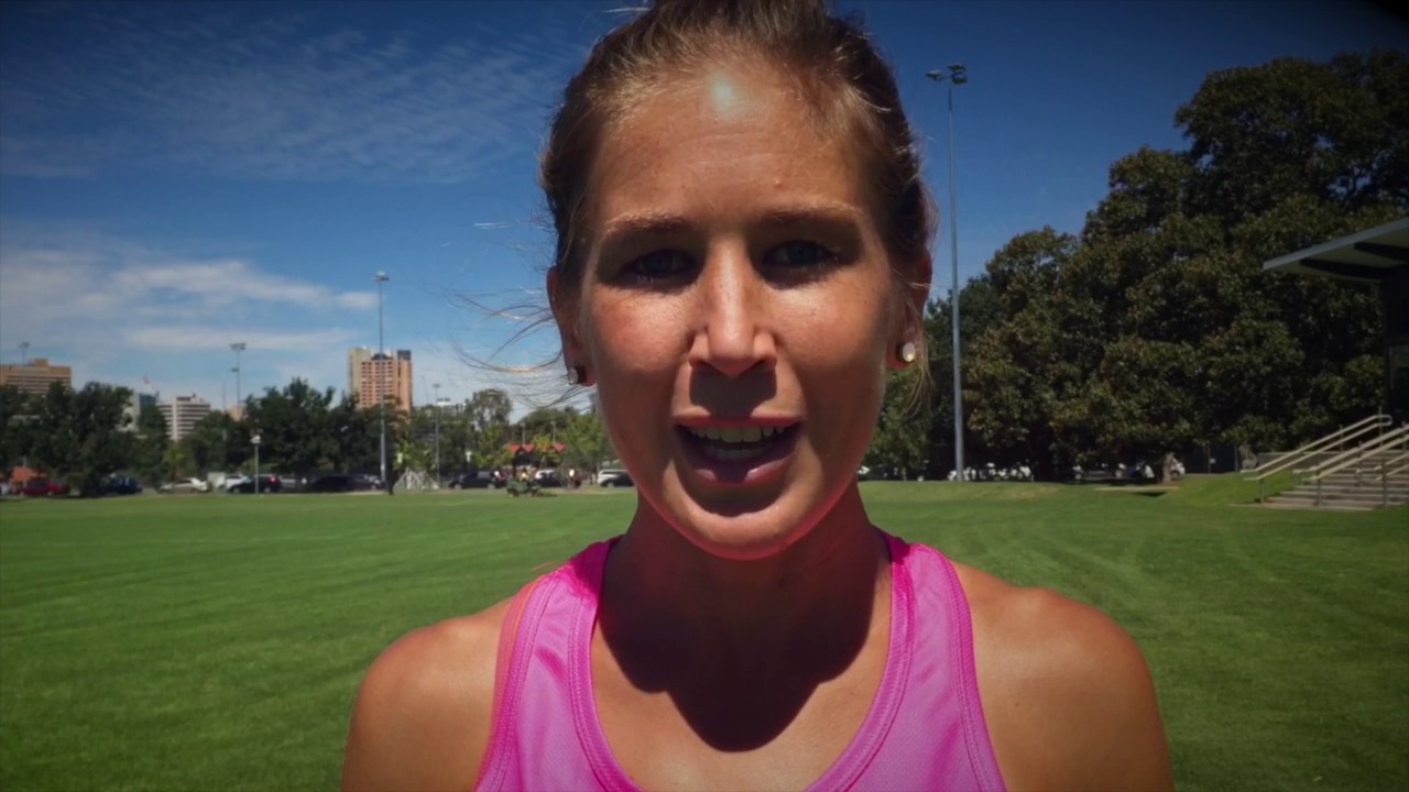 Jessica Trengove Running Jacob's CreekBarossa Marathon Festival - YouTube