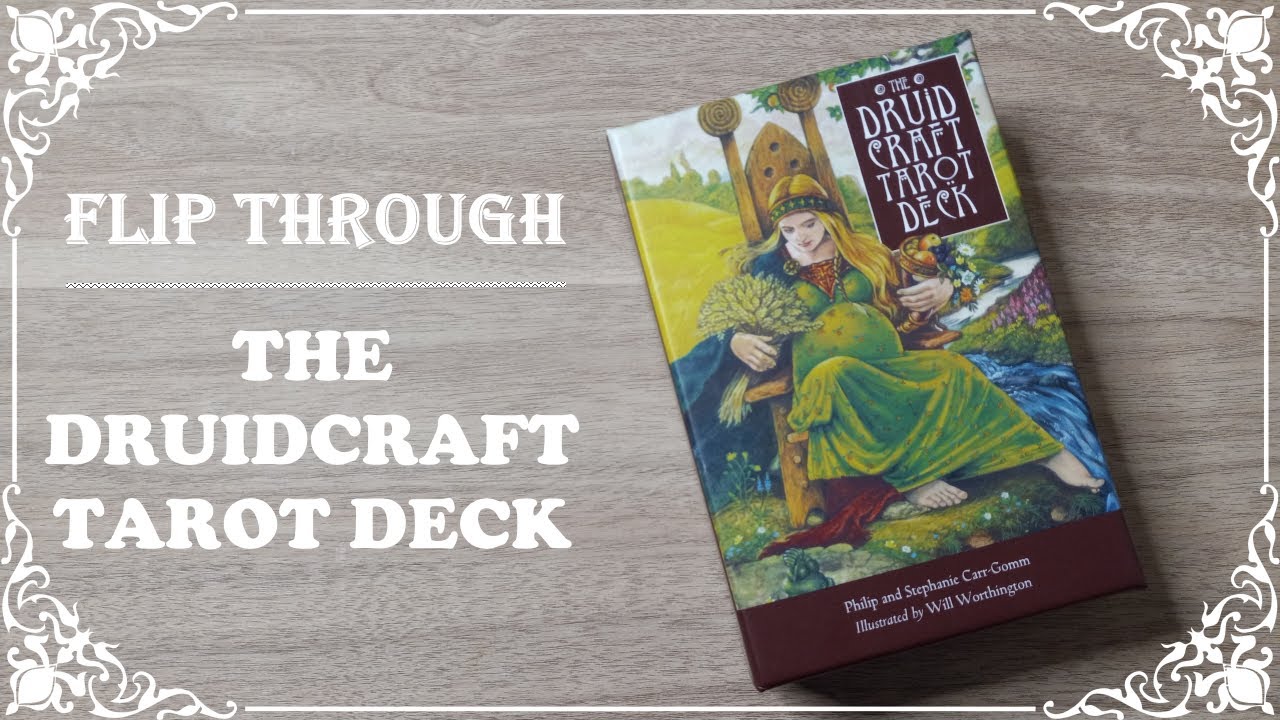 Druidcraft Tarot Deck | Unboxing & Flipthrough | 78 Cards + Guidebook ...