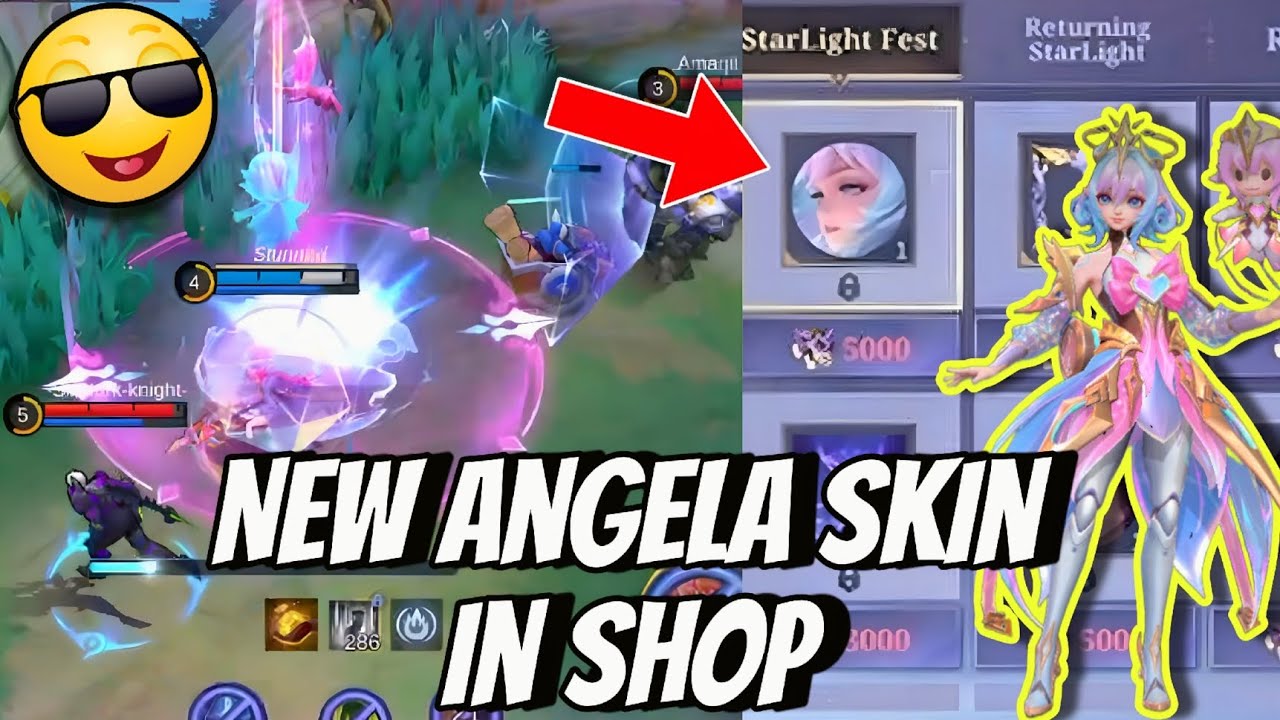 Finally!! Angela's Annual Star skin is coming soon at the event shop 😍 ...