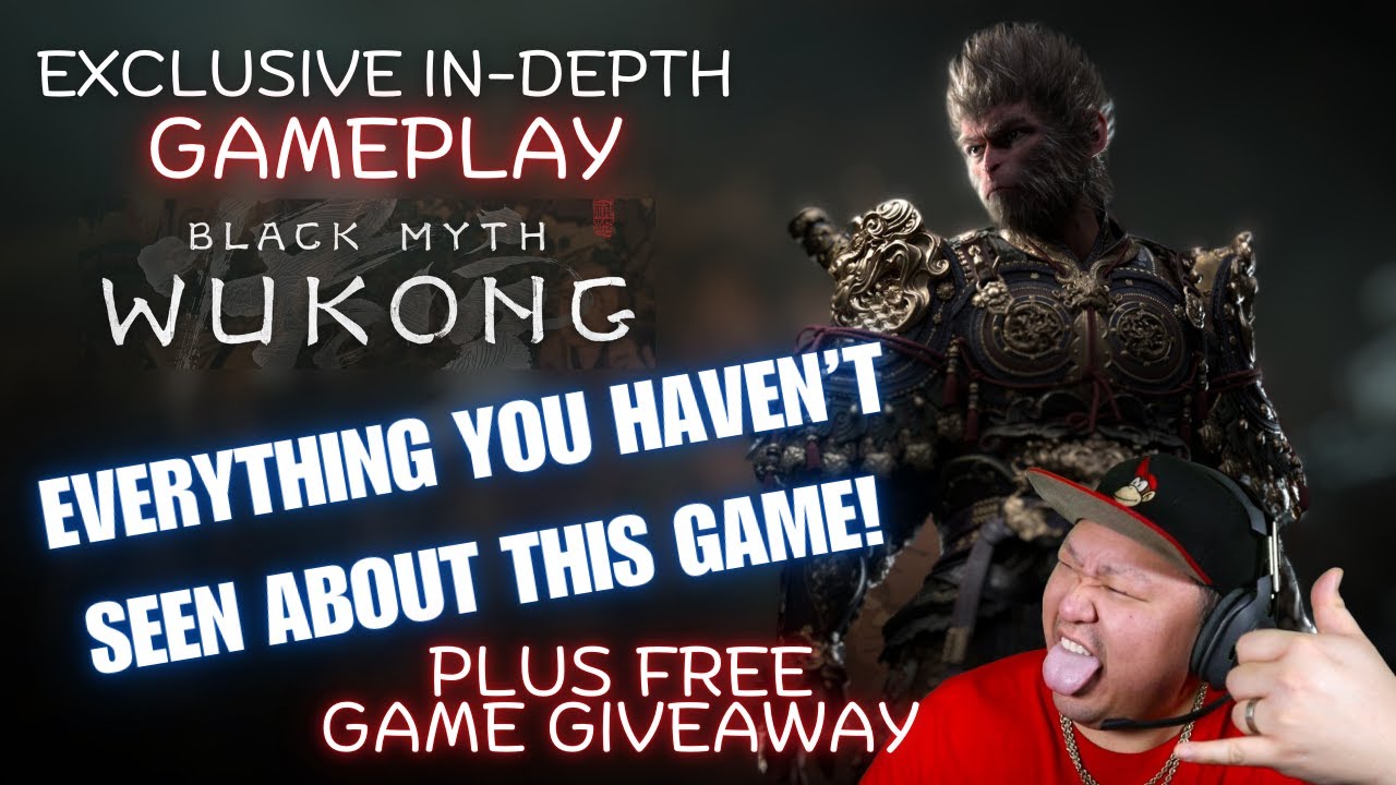 Black Myth Wukong Gameplay Reveal and Reaction Video Game of the YEAR ...