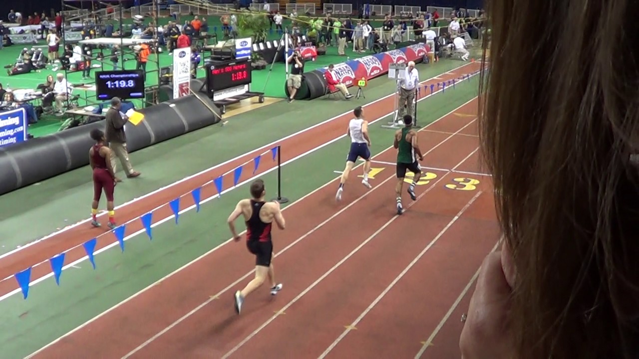 Mens 600m Run Prelim - Muller - YouTube
