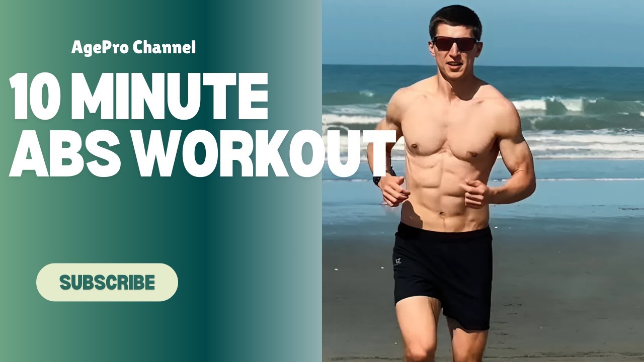 10-Minute ABS Workout for Beginners // No Equipment // No Repeat - YouTube