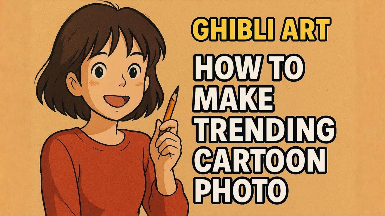how to make trending cartoon photo - YouTube
