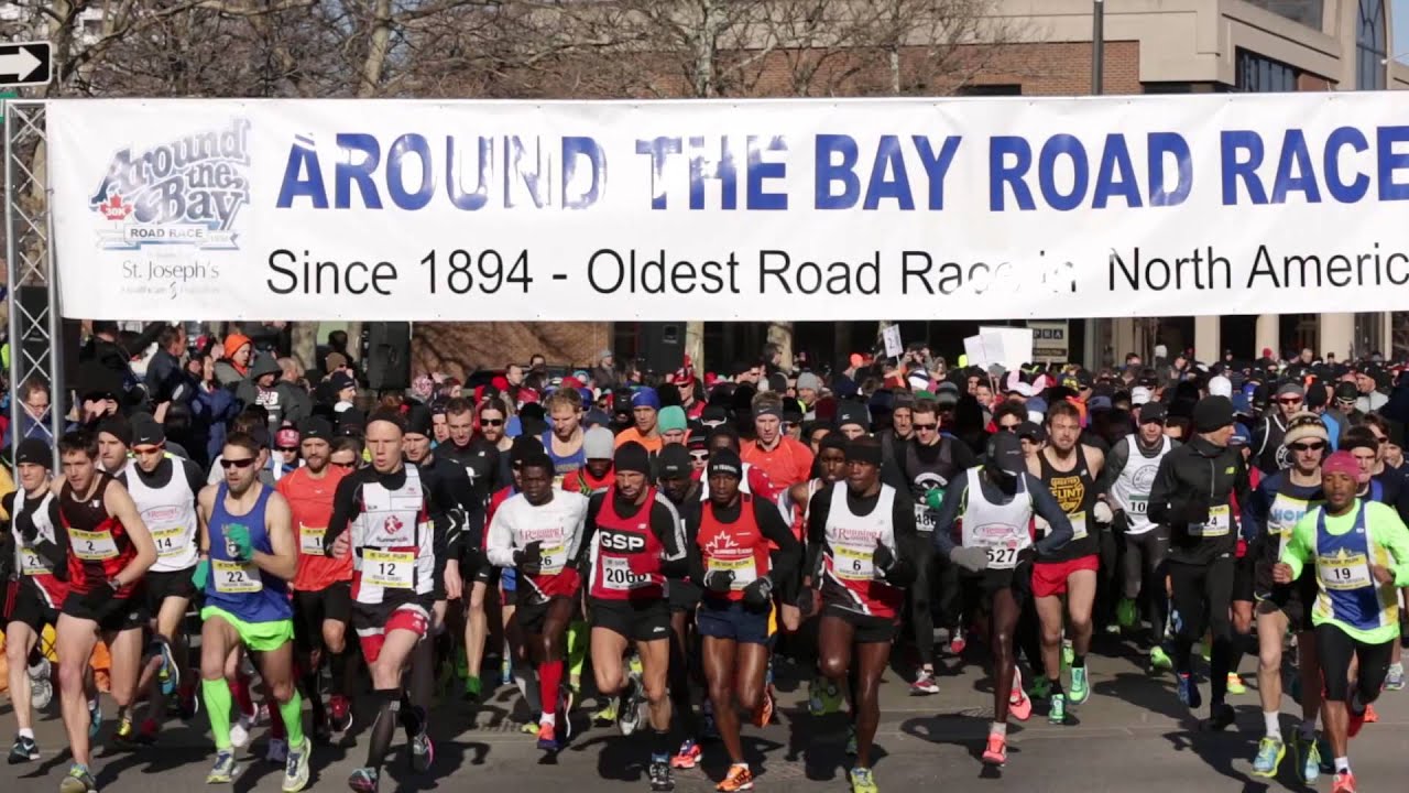 BBSL "The Around The Bay" Road Race 2015 - YouTube