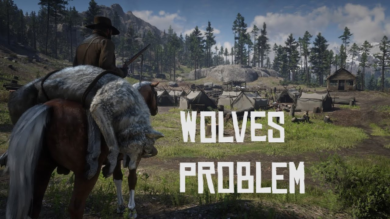 Red Dead Redemption 2 Appleseed Timber Company - Wolves Problem - YouTube
