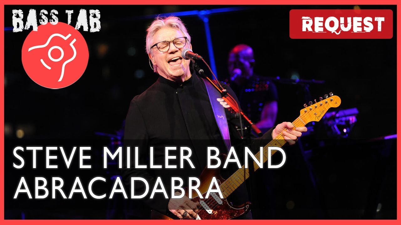 Abracadabra - Steve Miller Band (BASS COVER With Tab & Notation) - YouTube