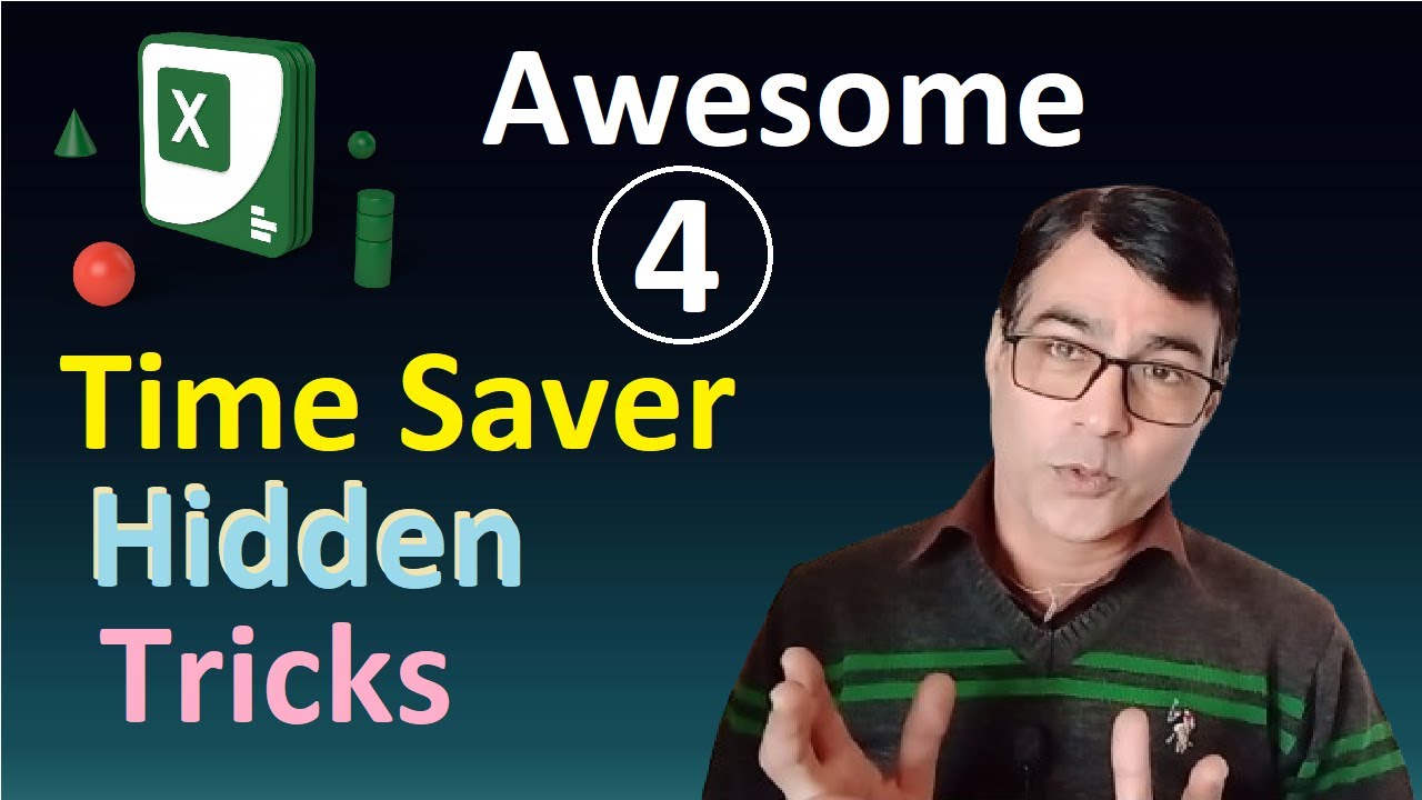 🔥 4 - Ultimate Excel Time saver tips | Microsoft excel tips and tricks ...