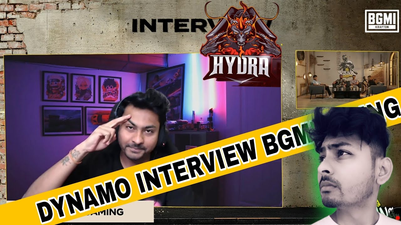 DYNAMO interview BGMI RISING | GOLDEN TIME IS BACK | Hail Hydra #bgmi # ...