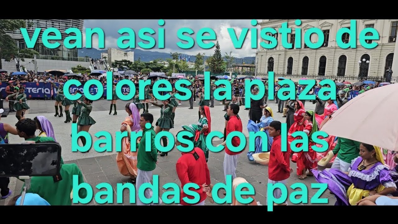 Mira el primer festival de bandas de paz en centro histórico vean que ...
