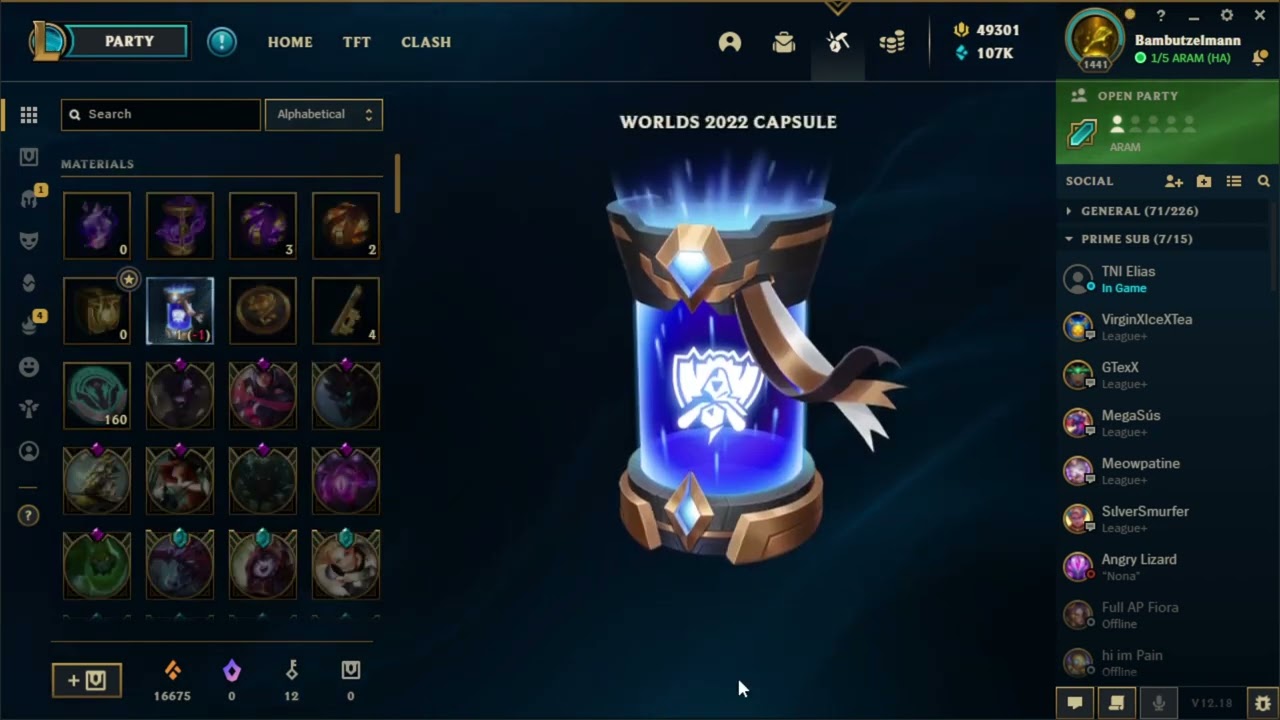 Lol Pick Em Esport Capsule For Free | Chest Opening #159 [Deutsch ...