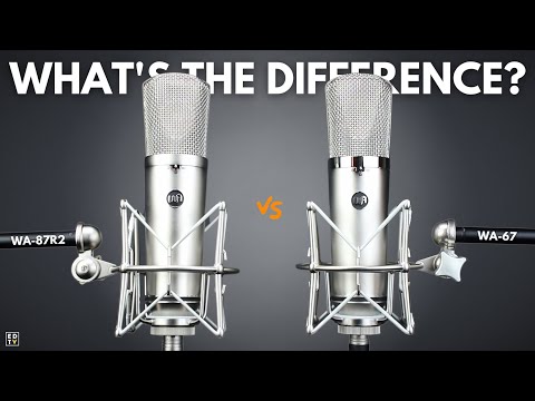 Which Warm Audio Microphone Should You Buy?! | Warm Audio WA-87R2 vs. WA-67
