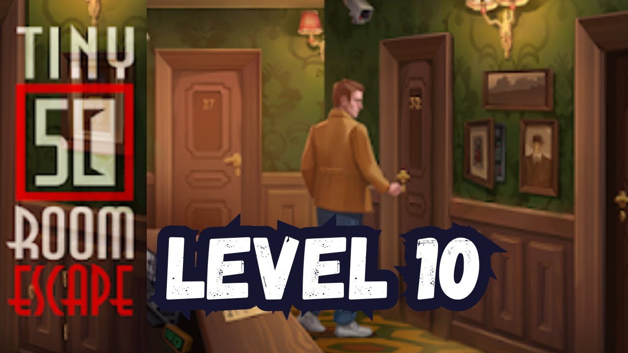 50 Tiny Room Escape Level 10 [LUCK] Walkthrough | Kiary Games ltd - YouTube