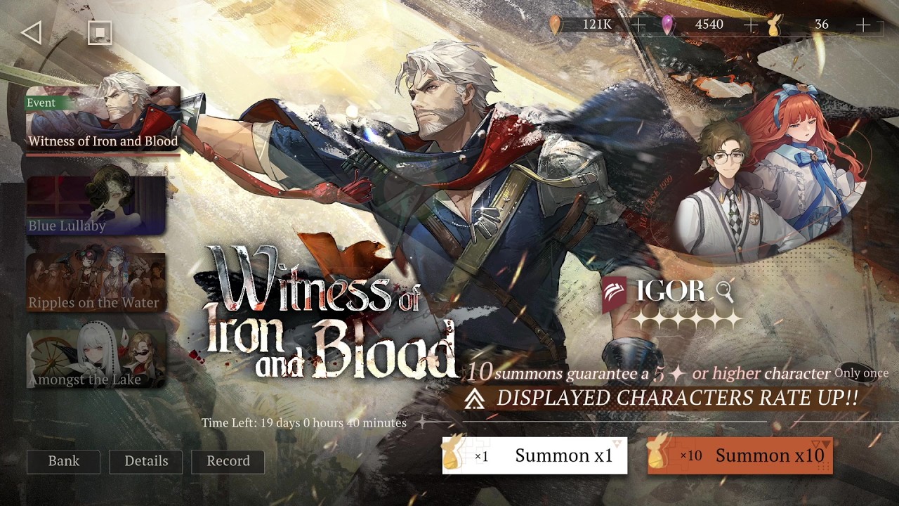 Reverse: 1999 - Witness of Iron and Blood - Igor Banner Summons - YouTube