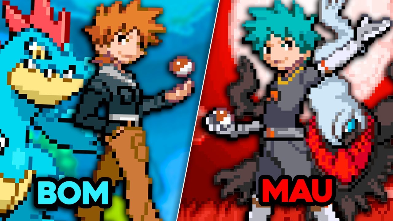 O JOGO É BASEADO NAS SUAS ESCOLHAS - POKÉMON CYAN - YouTube