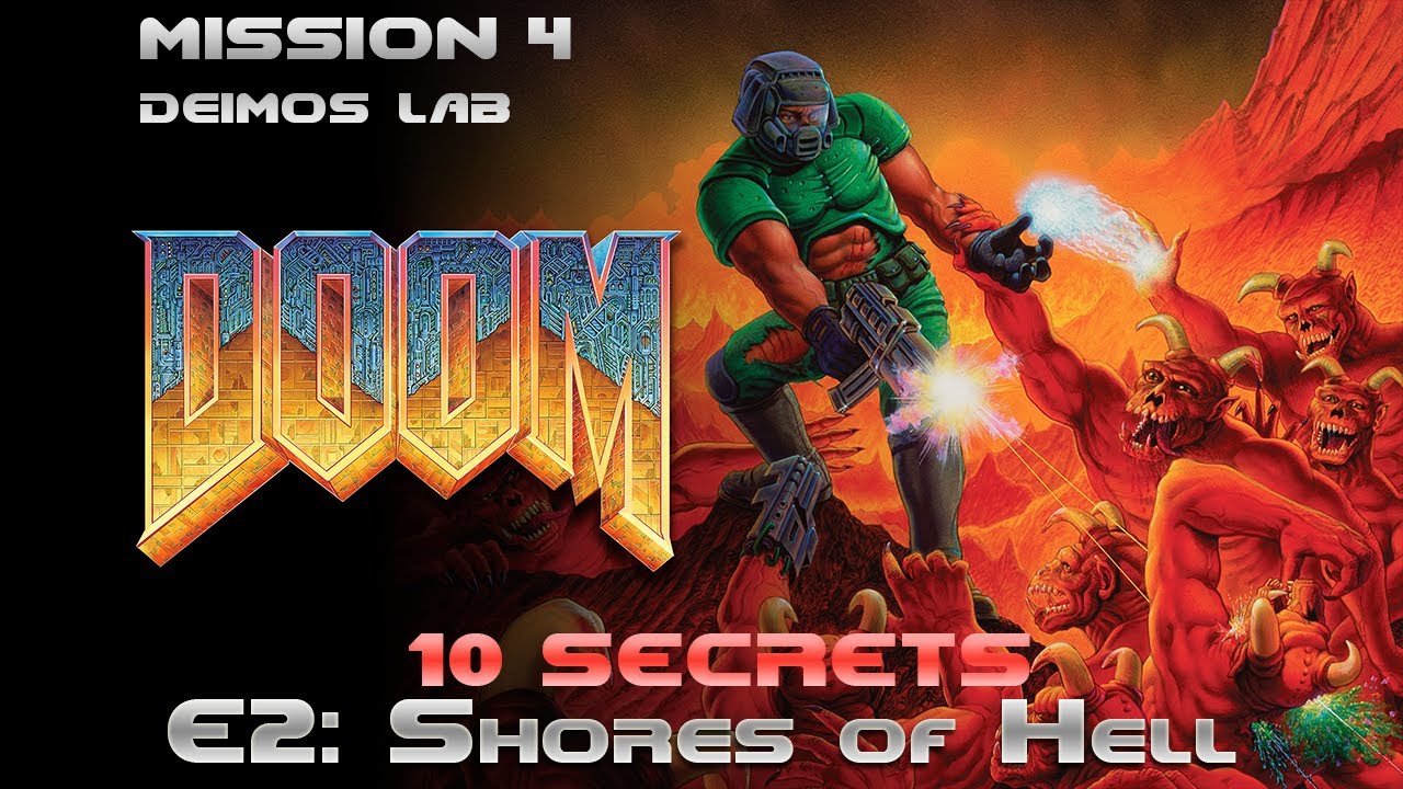 DOOM Secrets - E2M4 Deimos Lab - YouTube