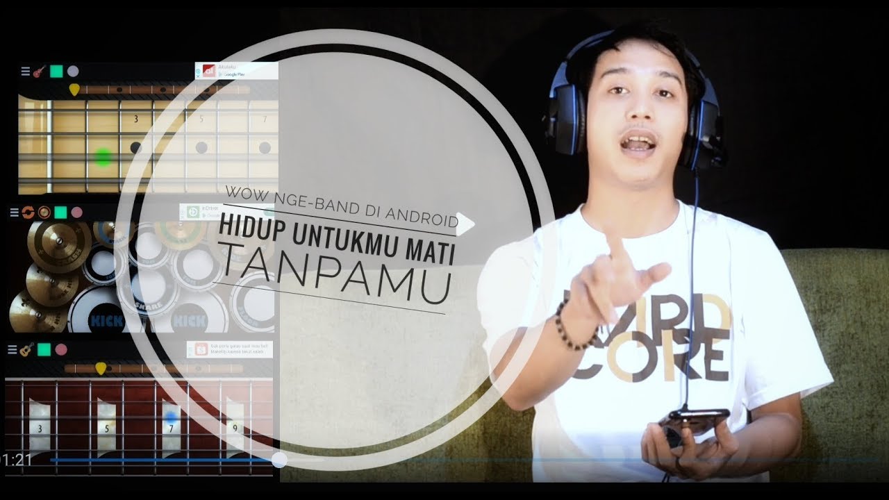 ngeband pake hp WOW - Fandi Hidup untukmu mati tanpamu NOAH - YouTube