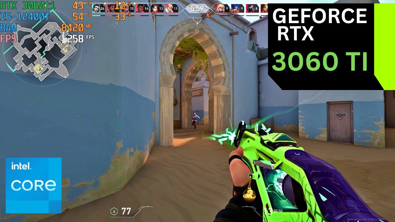 Valorant Gameplay (1080P LOW Settings) - RTX 3060 TI + I5 12400F + 16 ...