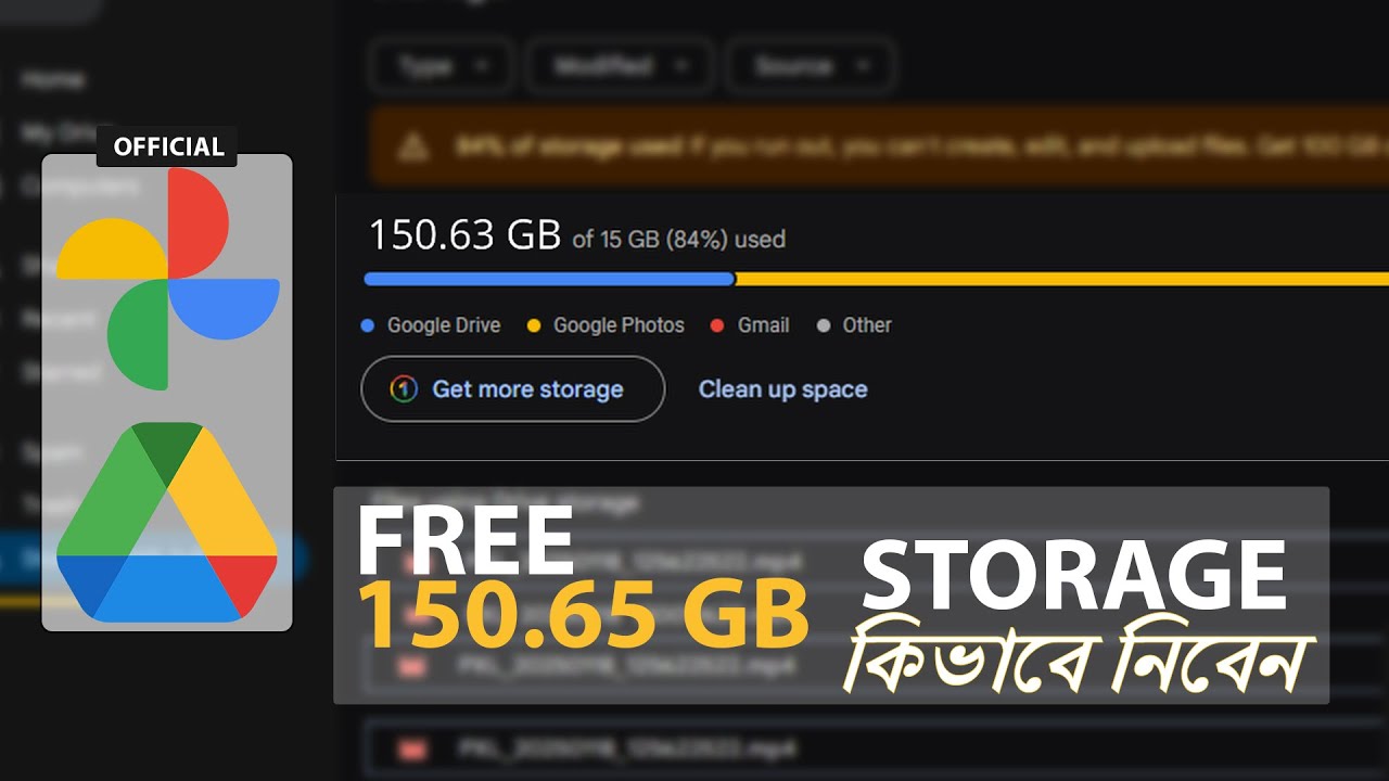 Google Drive ফুল? 😱 ফ্রি 150 GB Storage পাওয়ার নিয়ম জেনে নিন | How To ...